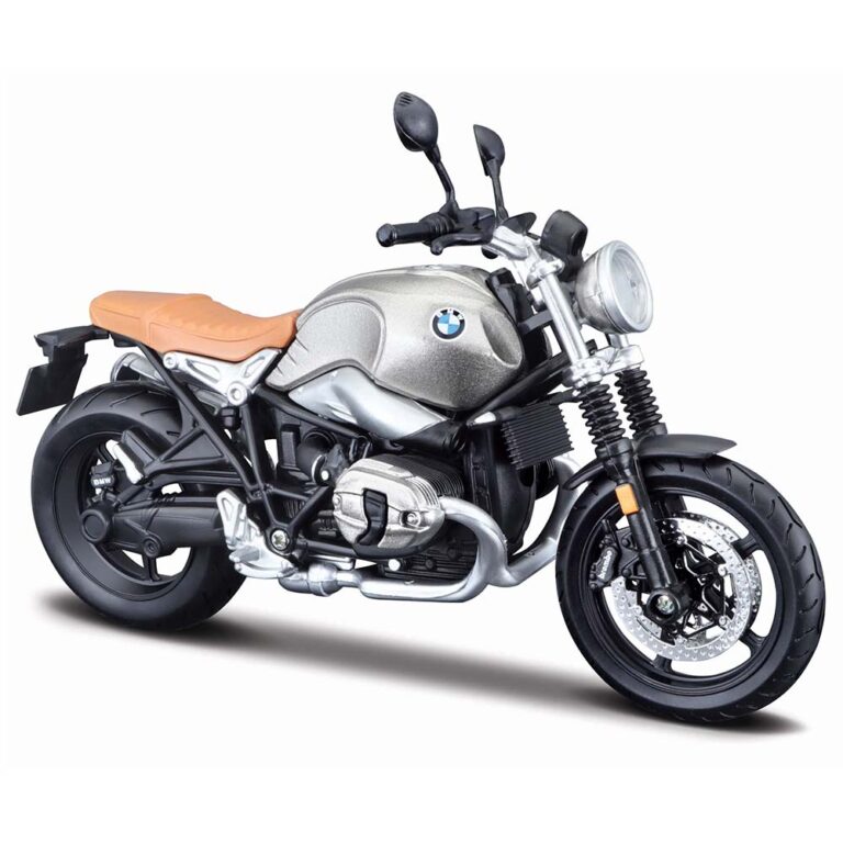 Pienoismalli, BMW R Nine T Scrambler 1:12 - Moposport - maisto