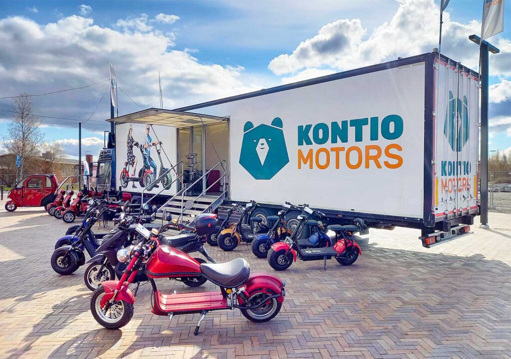 Kontio Kruiser ja niiden varaosat ja lisävarusteet Moposportista