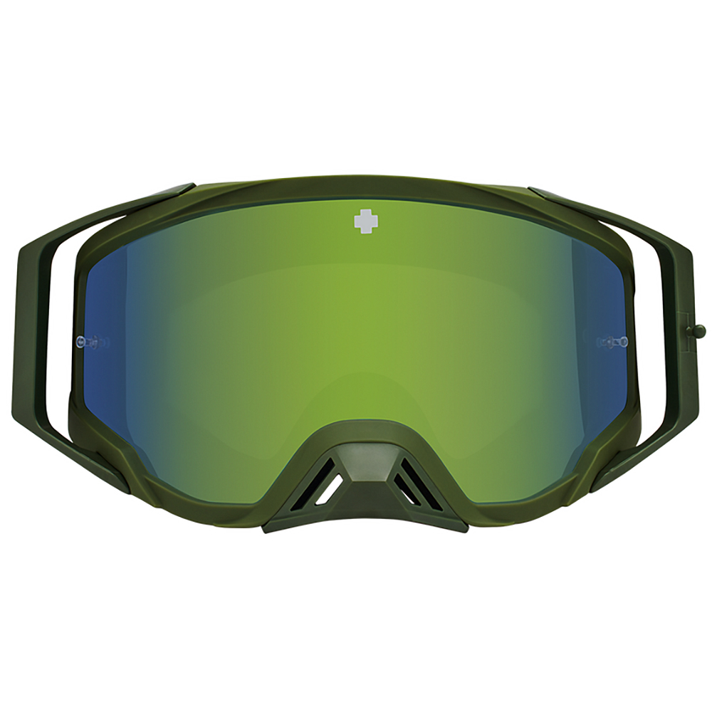 Ajolasit, Foundation Plus Speedway matte green / HD smoke olive mirror ...